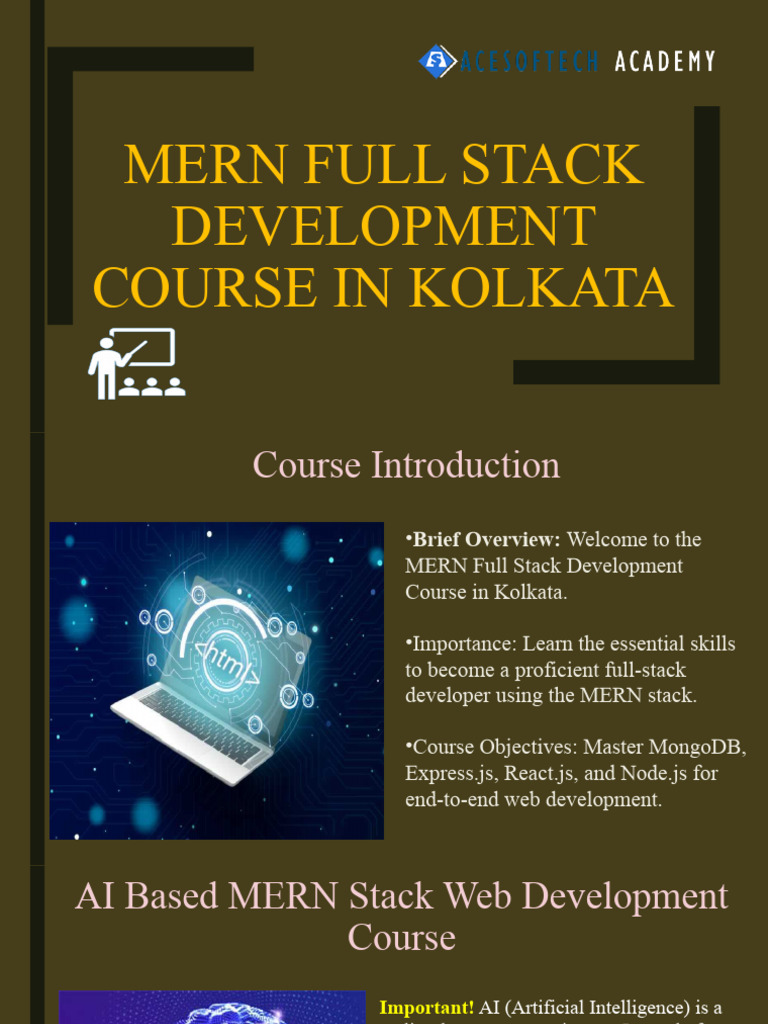 Mern Stack Course | PDF | Artificial Intelligence | Intelligence (AI) & Semantics