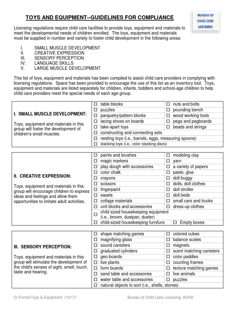 Toys Equipment Compliance | PDF | Toys