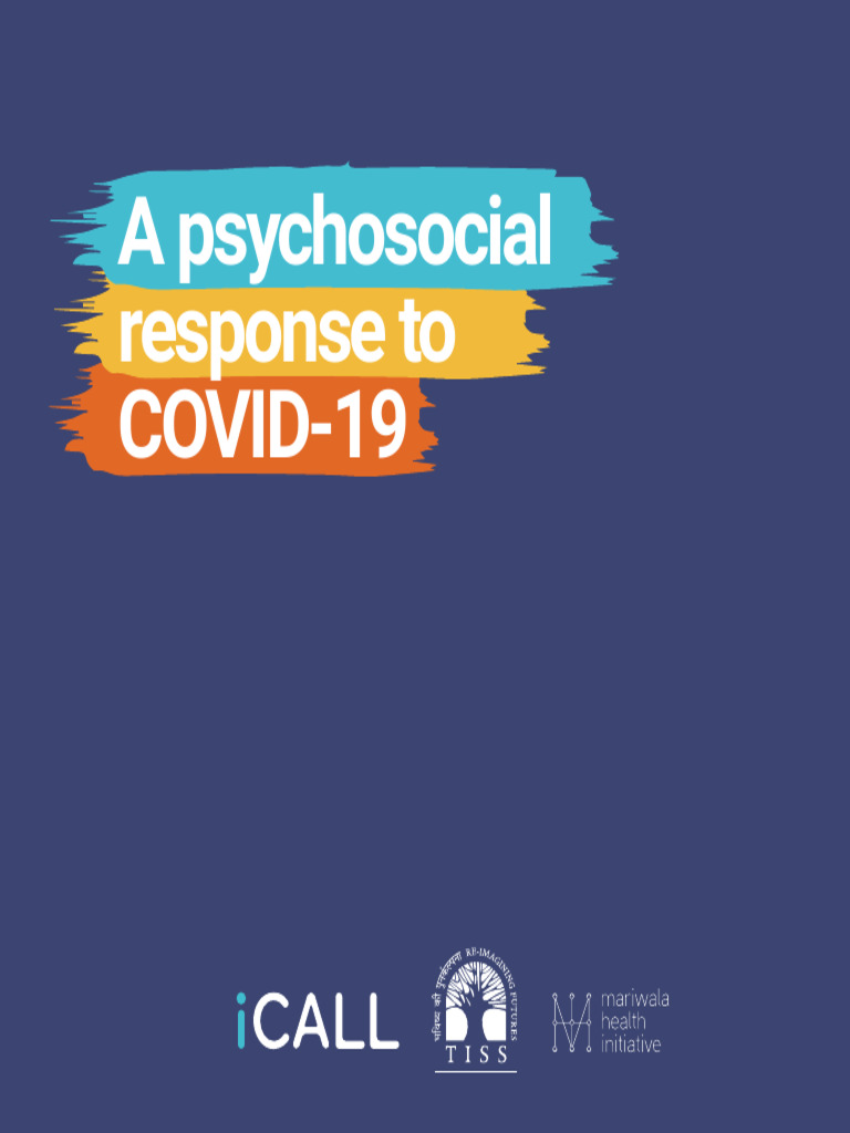 iCALL Work Undertaken During COVID 19 | PDF | Mental Health | Psychosocial