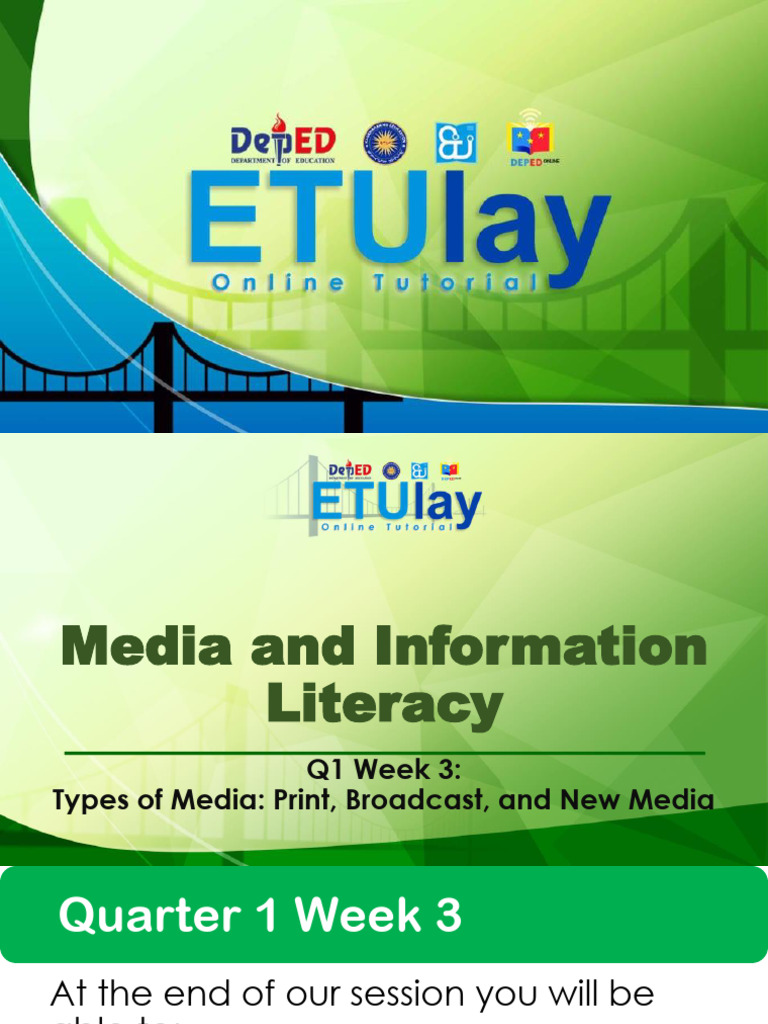 Types of Media | PDF | Mass Media | Broadcasting