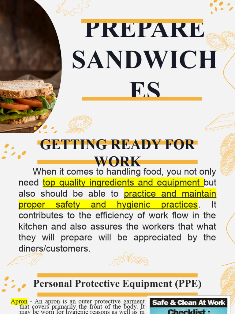SANDWICH | PDF | Sandwich | Salad