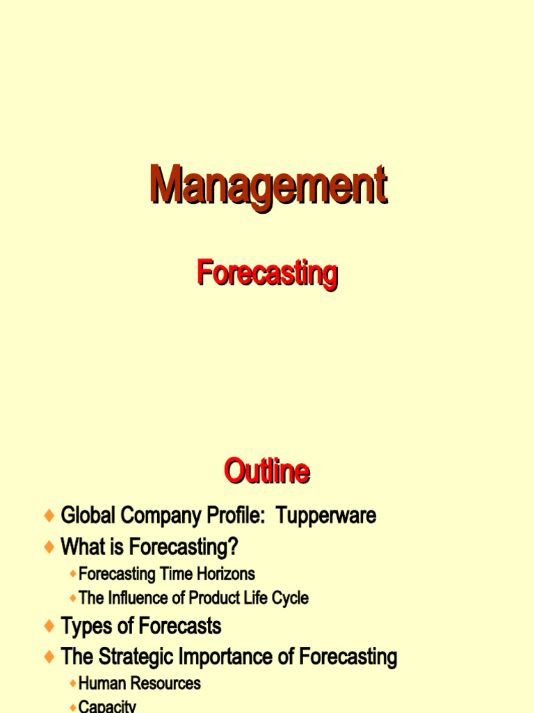 Forecasting Note 2-1 | PDF | Forecasting | Errors And Residuals