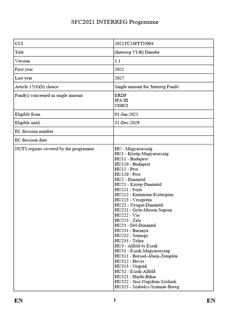20220000000004901-173612-Danube Region Programme Document | PDF