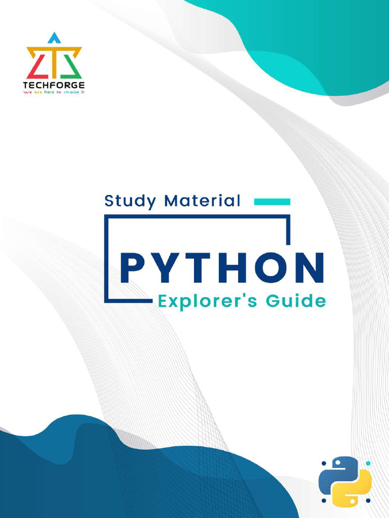 Python Material | PDF Python Material | PDF