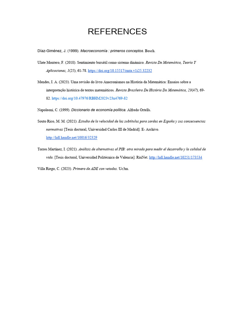 Referencias Ejer Clase | PDF