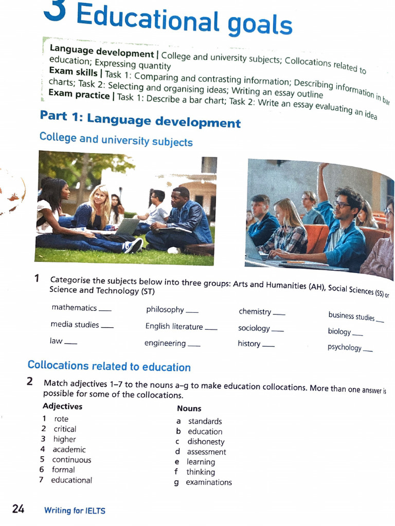 Collins Writing For IELTS 3-4 | PDF