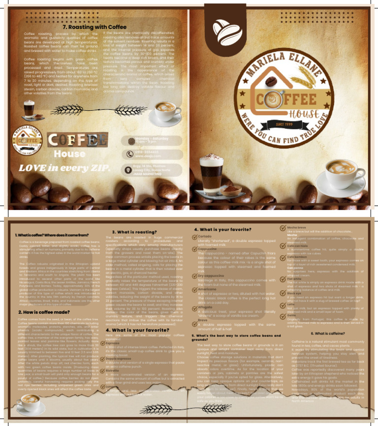 Coffee Roasting Process Explained | PDF | Coffee | Drink