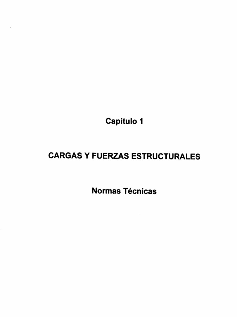 CHOC-08 (Cargas y Fuerzas Estructurales) | PDF