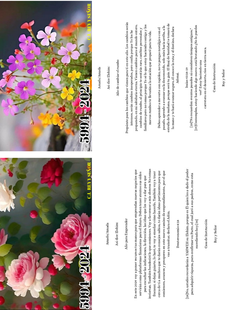 AmadoAmada Asi Dice Elohim Año de Cambiar El Rumbo Preparate Pora Los Cambi - 20240105 - 121756 ...