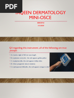 Dermatology Notes | PDF | Psoriasis | Dermatitis