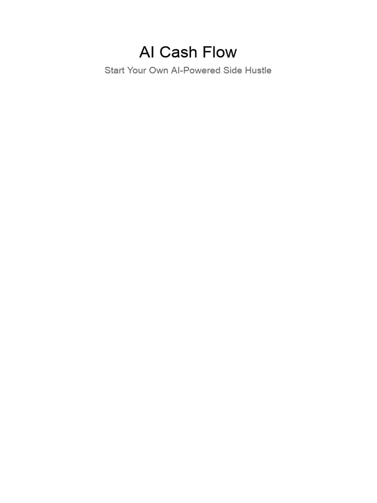 AI Cash Flow (1) | PDF | Artificial Intelligence | Intelligence (AI ... AI Cash Flow (1) | PDF | Artificial Intelligence | Intelligence (AI ...