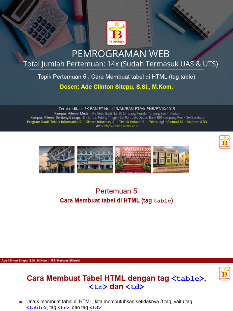 Pertemuan 5 - Pemrograman Web | PDF | Komputer