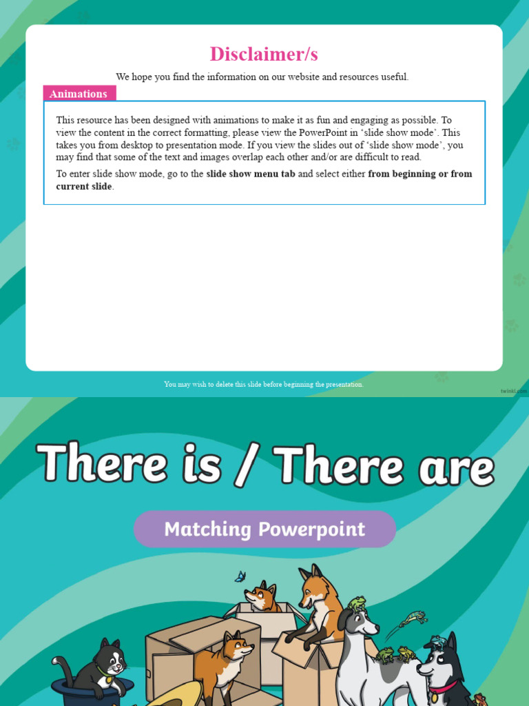 There Is There Are A1 | PDF