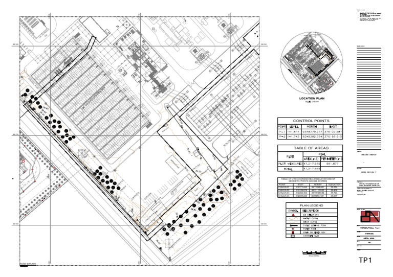 Andina - BPA - Bess Chilca I. Topgraphic Survey-PLANO-A2 | PDF