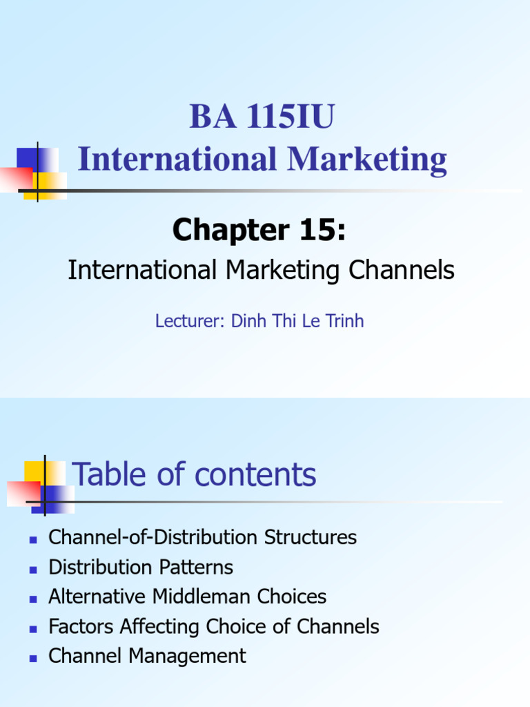 Lecture Note 9 Chapter 15 Pdf Retail Exports 5576
