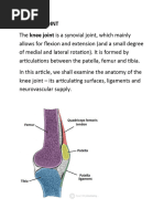 Comprehensive Knee Examination OSCE Guide | PDF | Knee ...