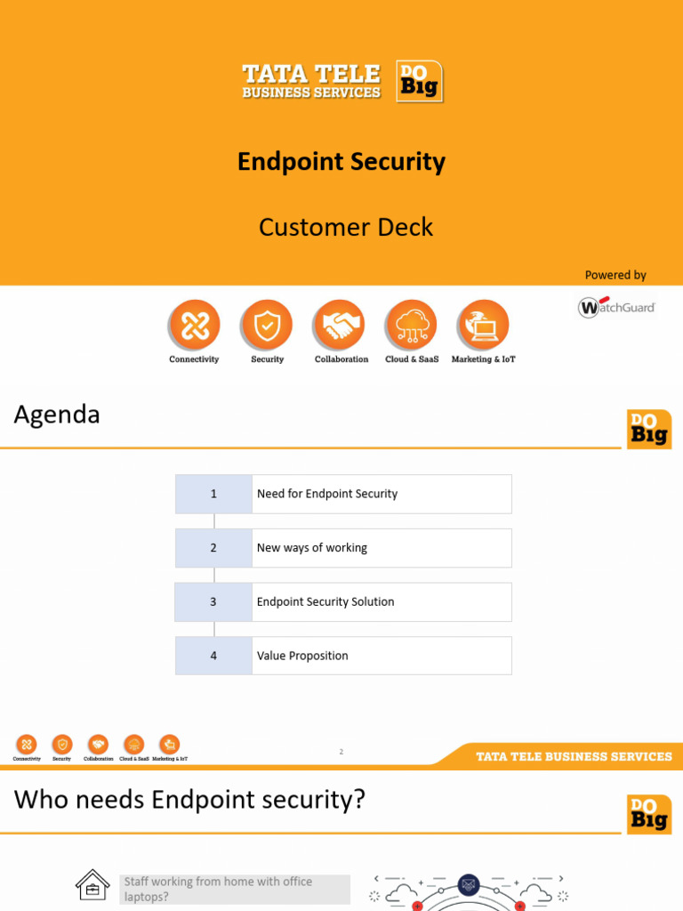 Customer Deck - Endpoint Security - WatchGuard | PDF