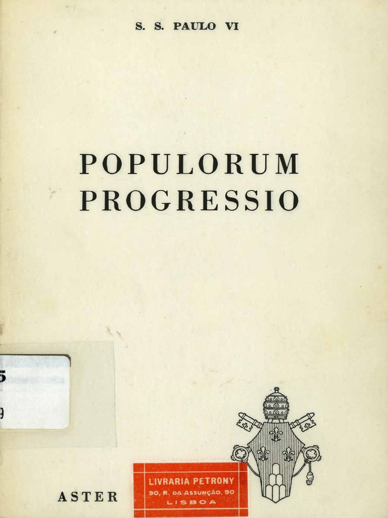 Populorum Progressio | PDF | Igreja católica