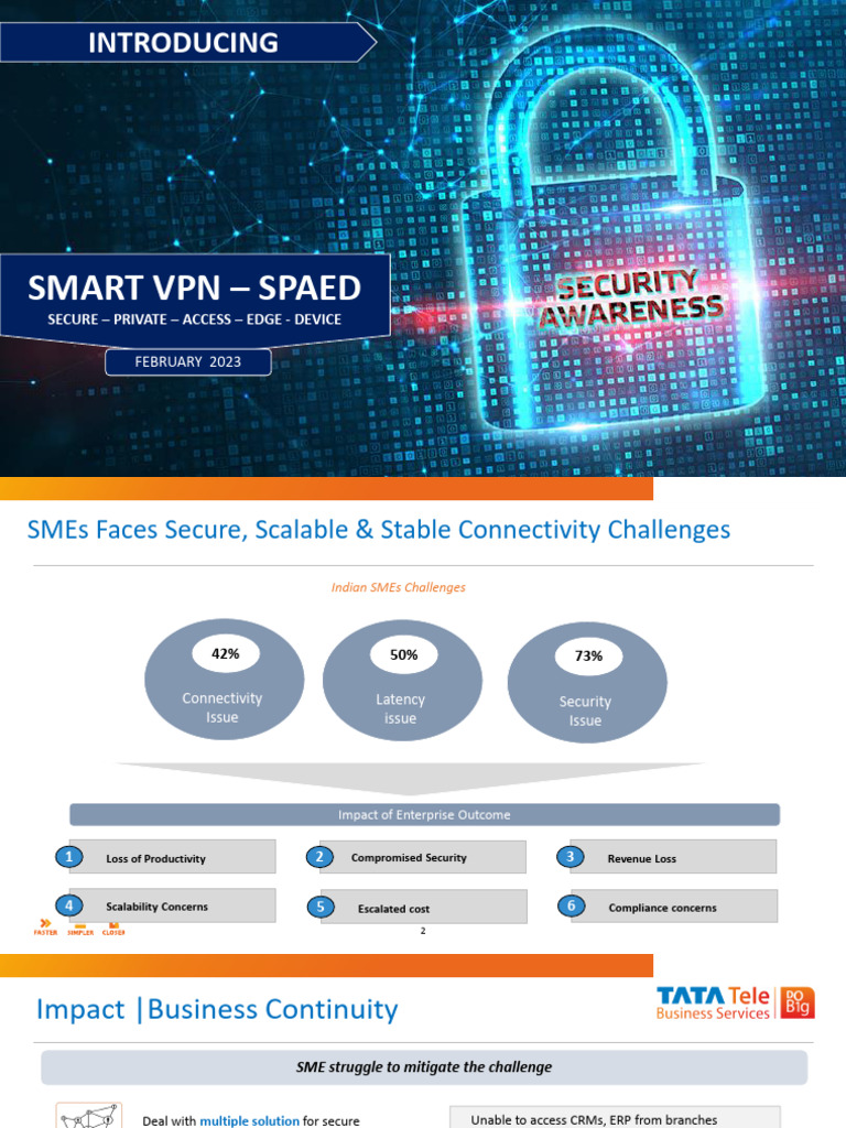 Tata SDWAN SPAED | PDF