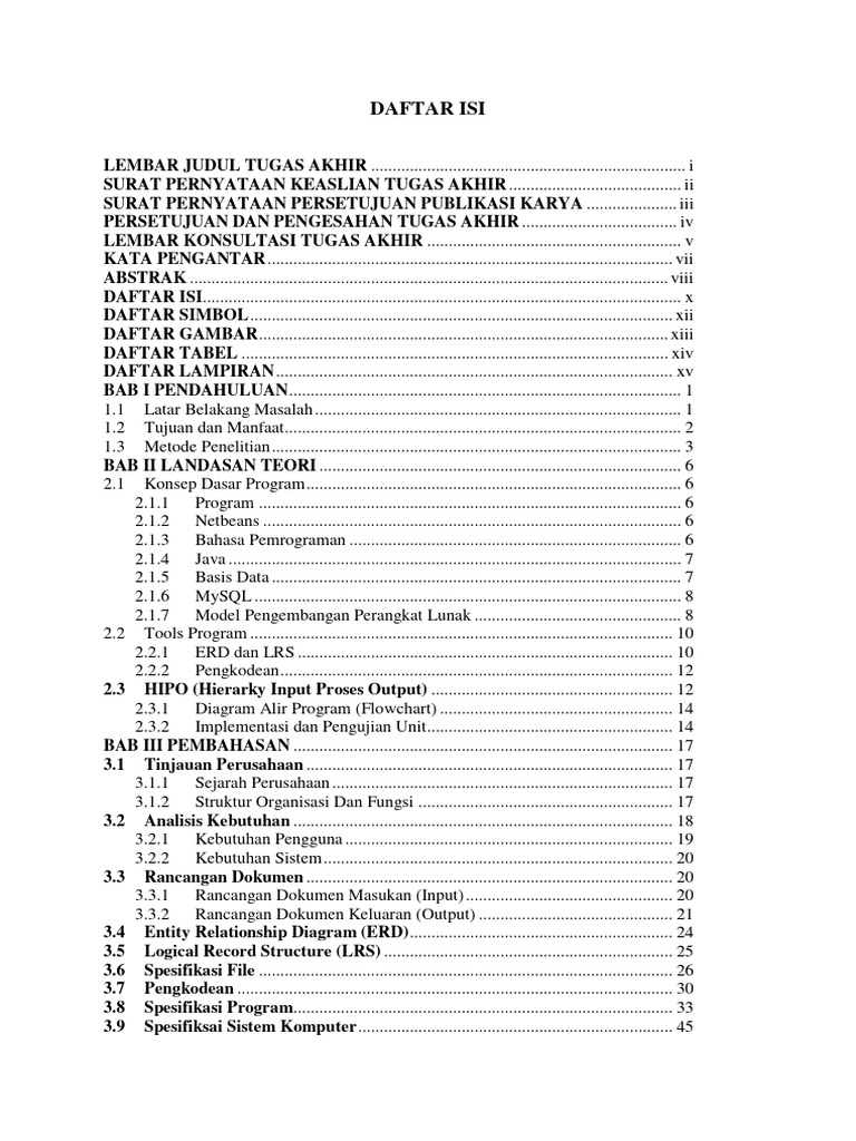File - 8 Daftar Isi | PDF
