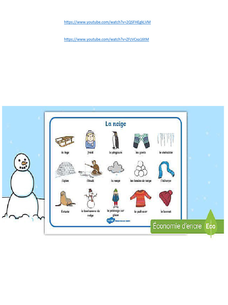 La Neige | PDF | Art