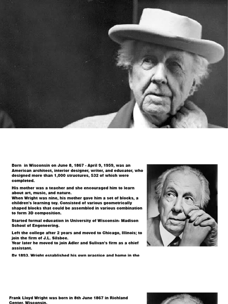 Frank Lloyd Wright | PDF