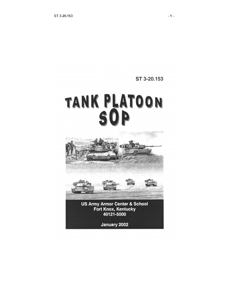 Tank PLT Sop | PDF