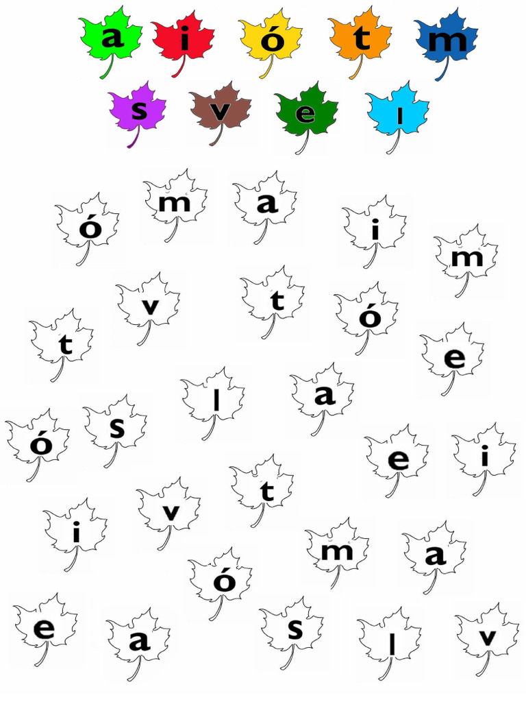 Betűs Színező | PDF