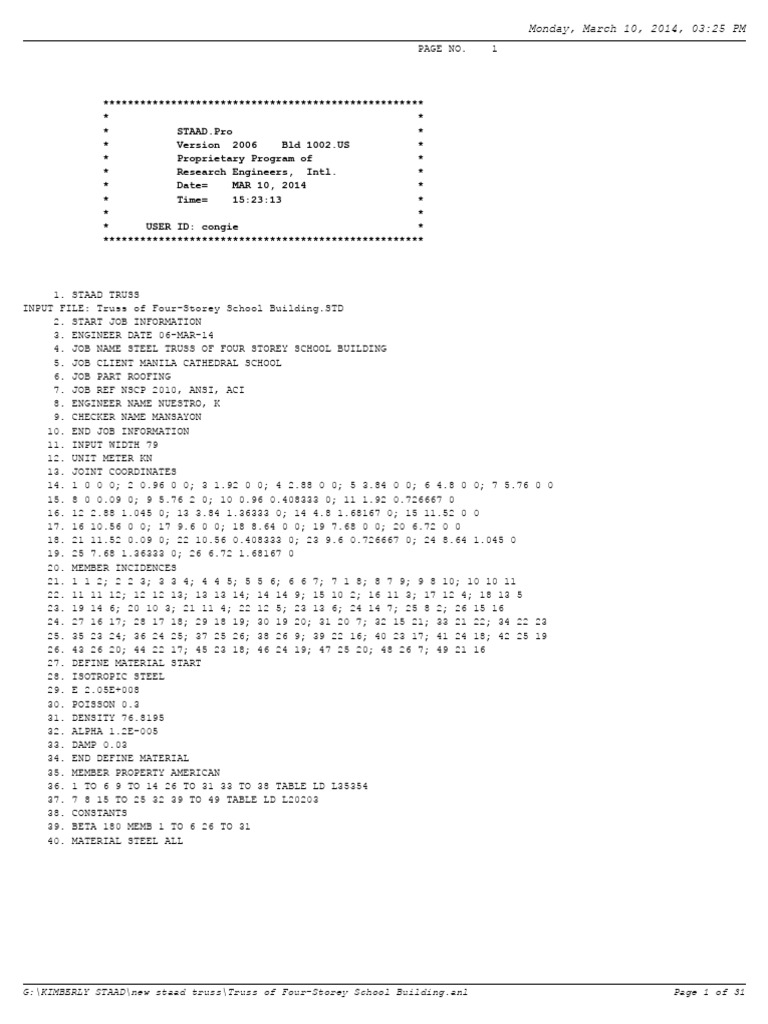 Truss Nuestro | PDF | Building Engineering | Mechanical Engineering