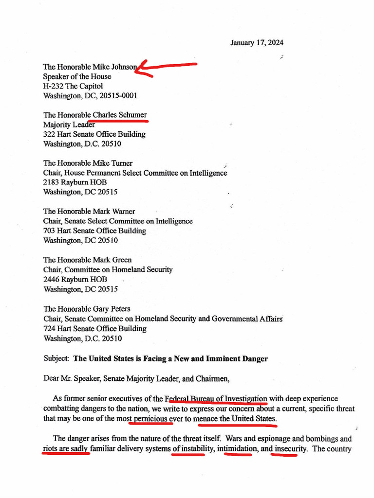Ex FBI Agents DHS Warning Border | PDF