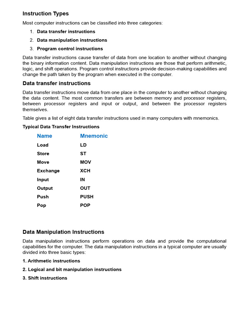 Notes COA Unit III (Complete) | PDF | Central Processing Unit ... Notes COA Unit III (Complete) | PDF | Central Processing Unit ...