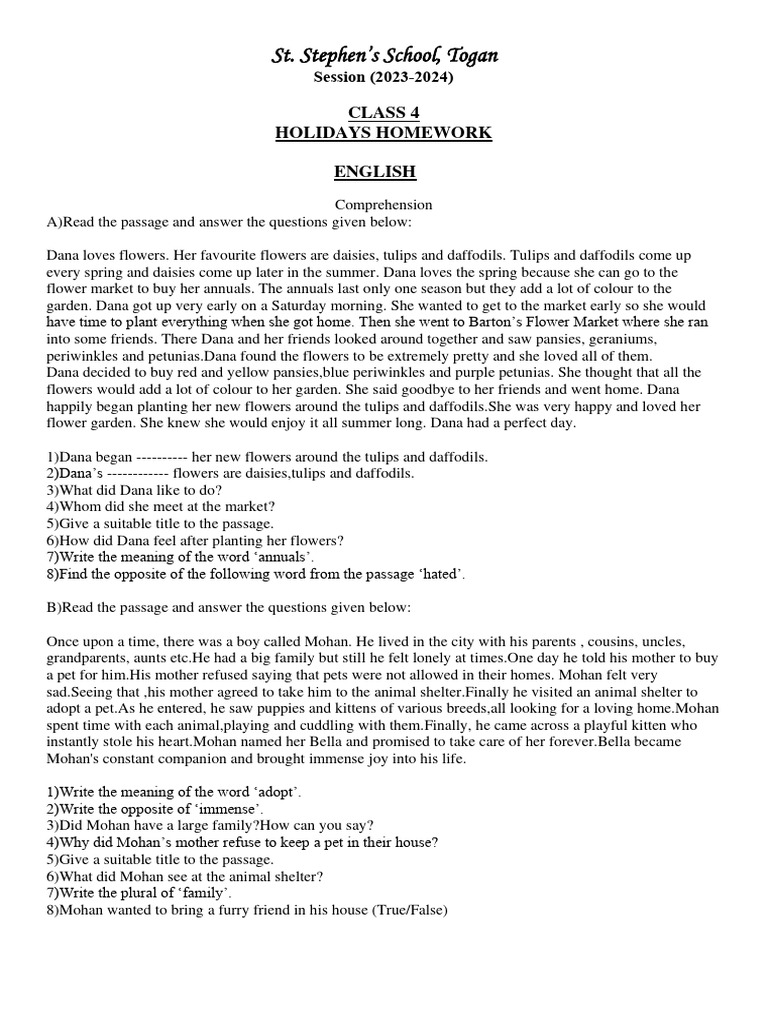 CLASS 4 HHW Compiled | PDF | Circle | Diameter