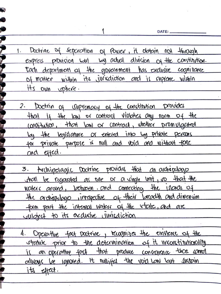 Answers Final Exam Consti 1 2024 | PDF