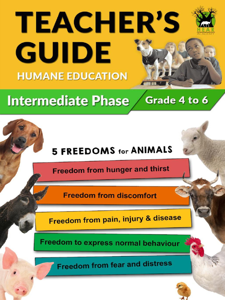 Teachers Guide-Intermediate Phase Humane Education | PDF | Poultry ...