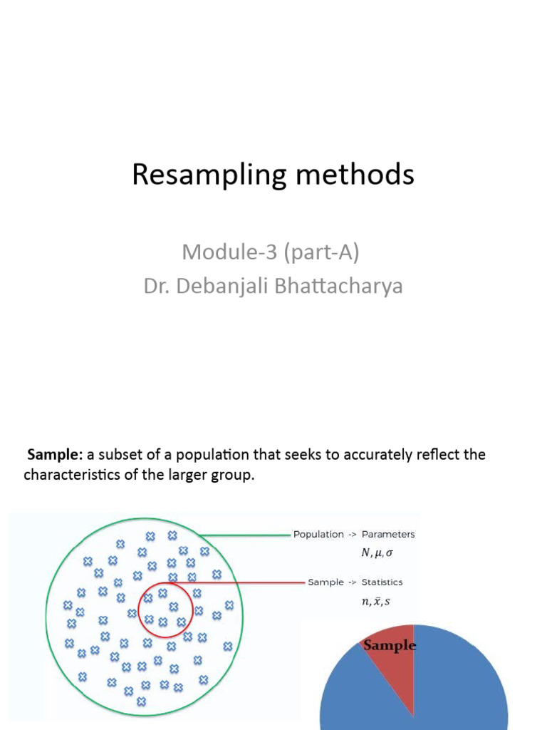 Resampling Methods - ML | PDF
