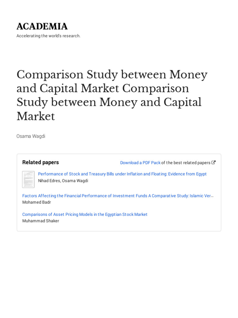 Comparison Between Money and Capital Market 2000-With-cover-page-V2 ...