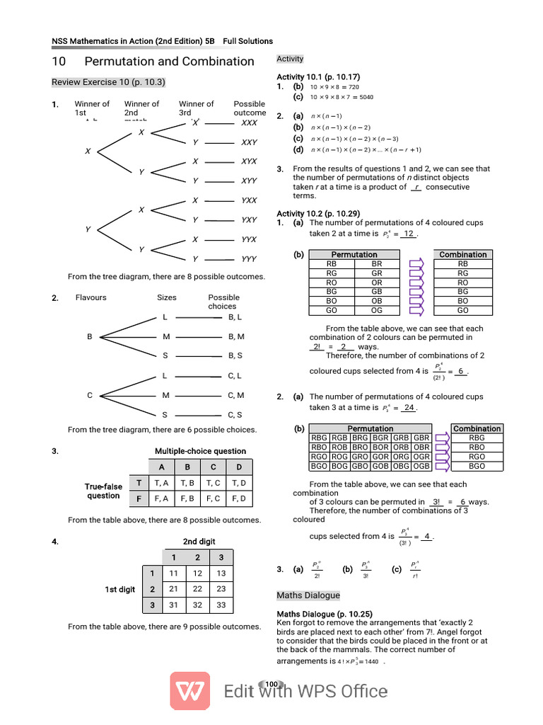 5B10 Exercise E | PDF
