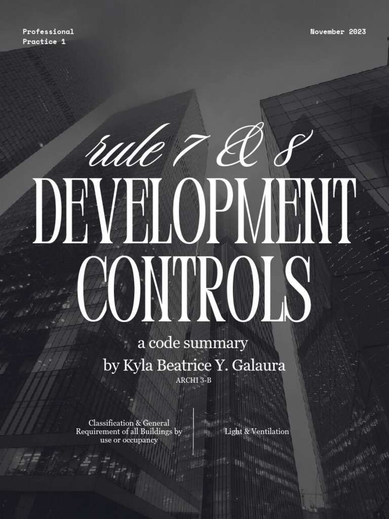 GALAURA - Midterm Code Summary | PDF | Ventilation (Architecture) | Building Technology