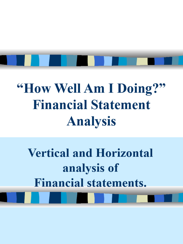 Financial Statement Analysis Techniques | PDF | Equity (Finance ...