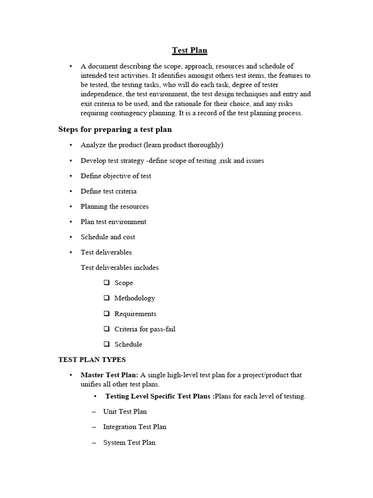 Chapter 3 Testmanagement Notes Download Free Pdf Software Testing