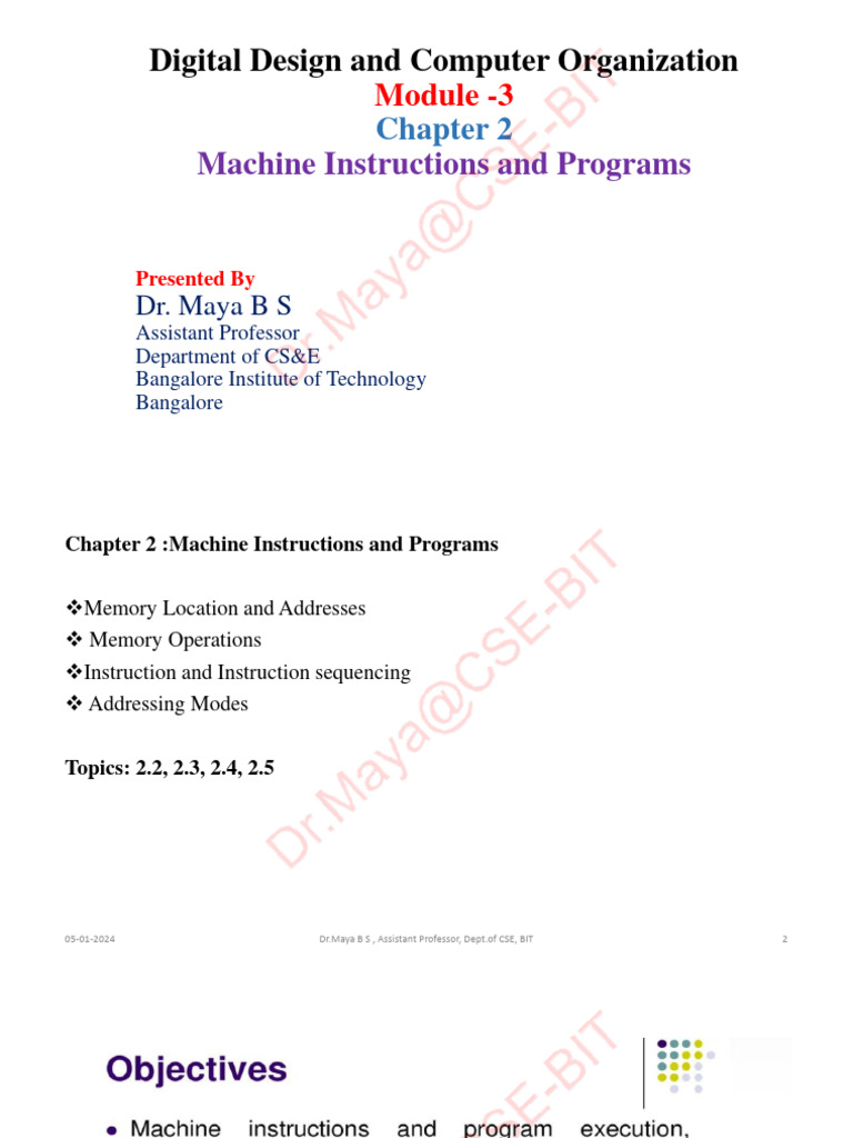 DDCO Module 3 Chapter2 Final 1 | PDF | Assembly Language | Central Processing Unit