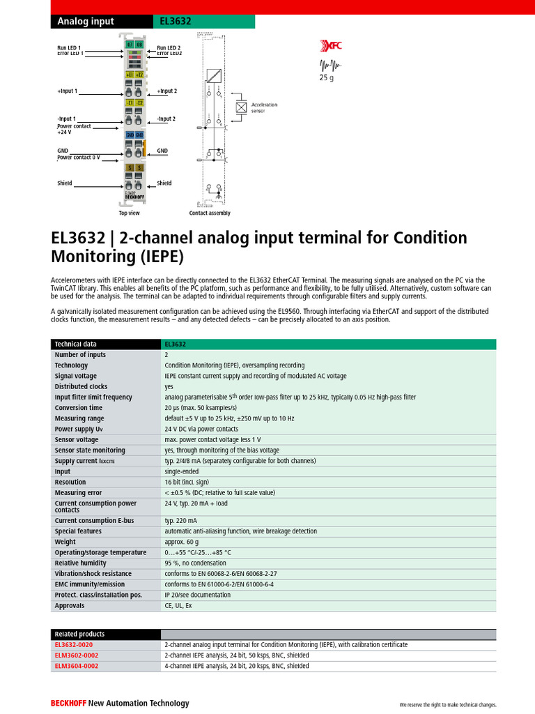 EL3632 | PDF | Electronic Filter | Power Supply