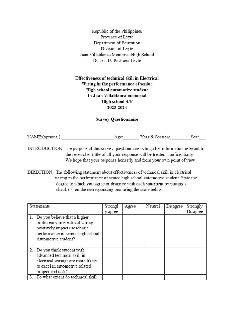 Survey Final | PDF
