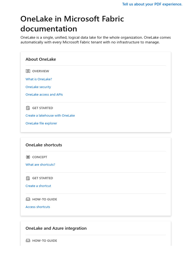 Fabric Onelake | PDF | Computer File | Apache Spark