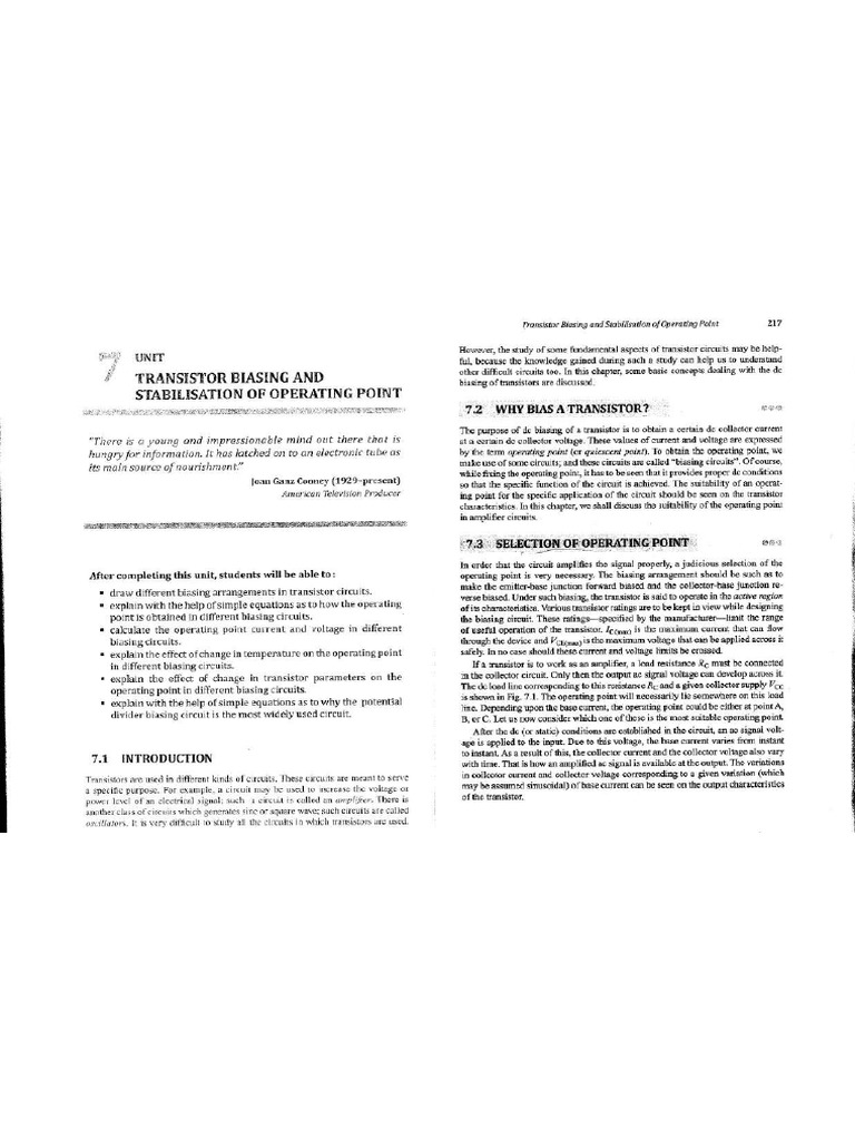 Biasing Made Easy Part1 | PDF