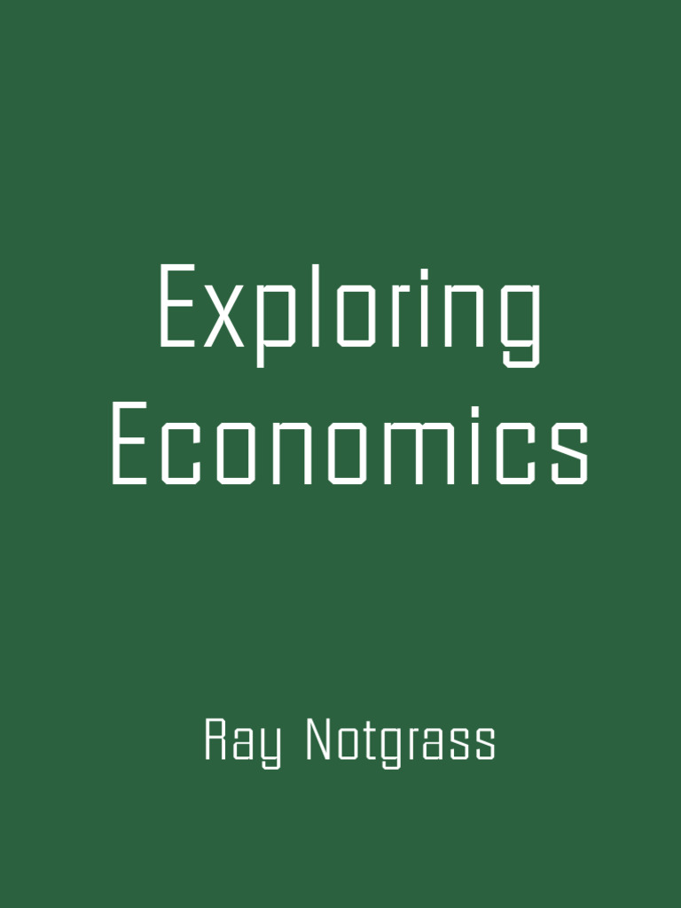 Exploring Economics | PDF | Economics | Gospel Of Matthew