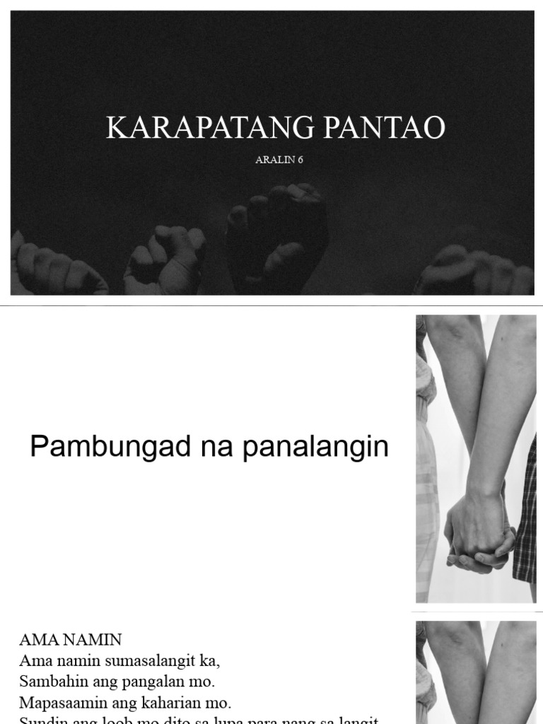 Karapatang Pantao Group 3 | PDF