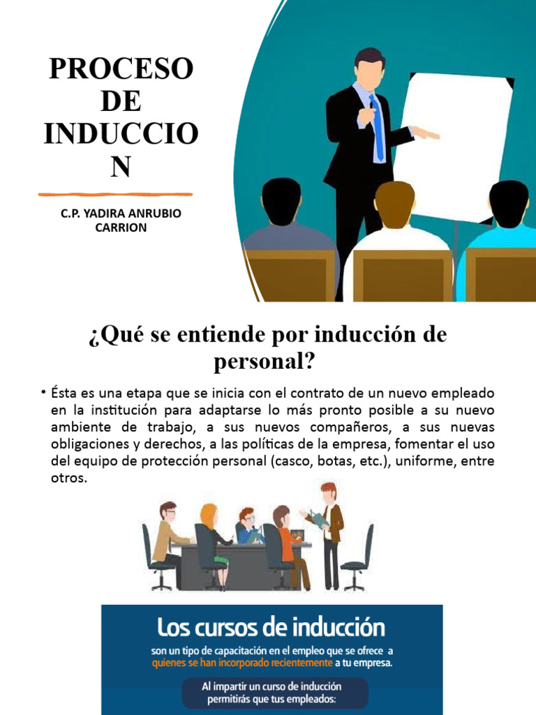 Proceso de Induccion | PDF | Business | Gestión de recursos humanos