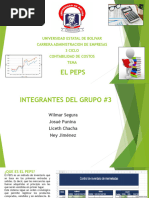 Guía Completa del Sistema PEPS | PDF | Inventario | Business