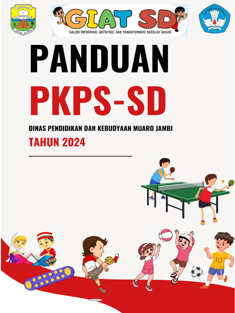 Panduan PKPS-SD Diknas Tahun 2024 | PDF